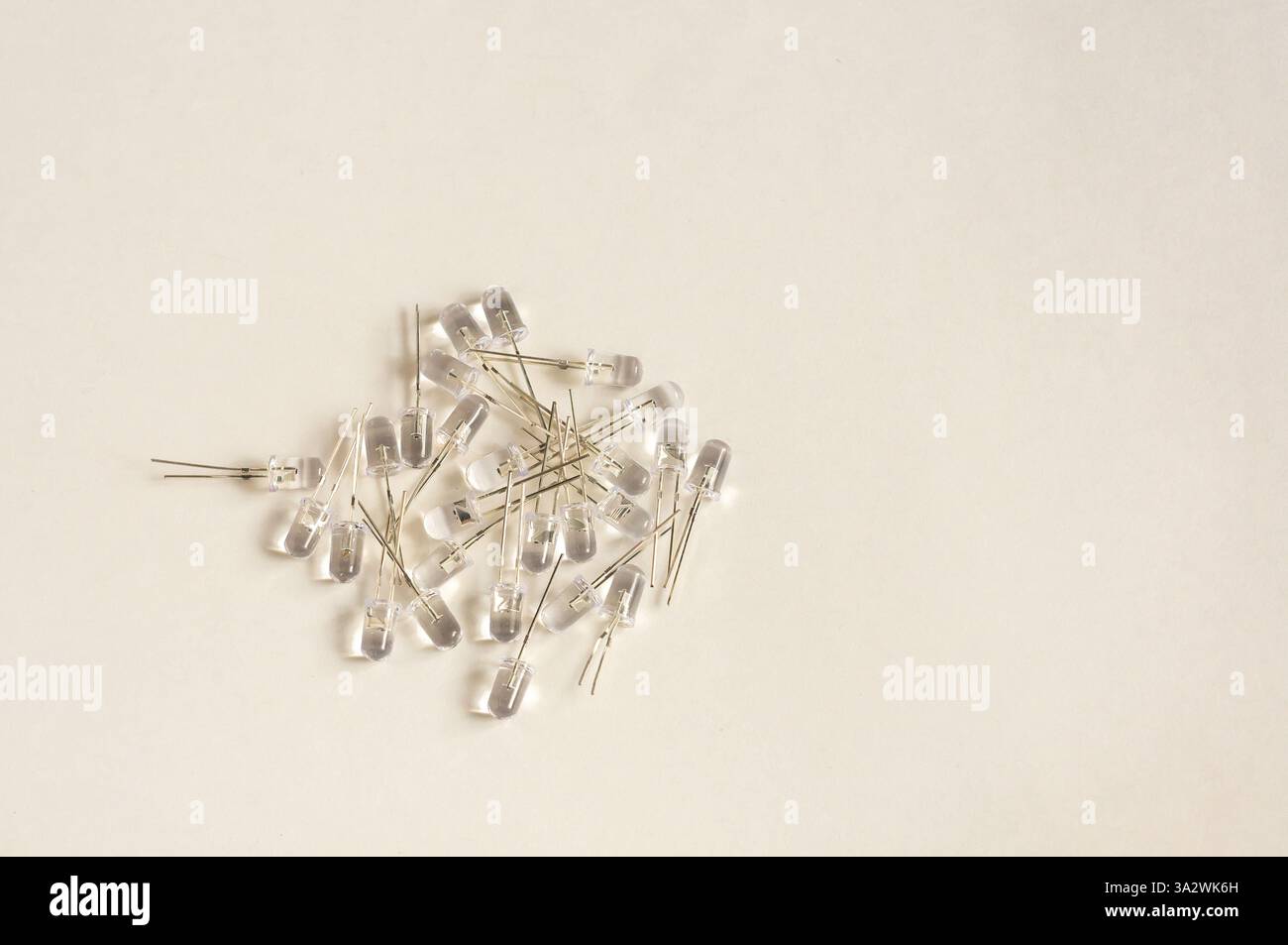 LED backlit background with dozens transparent LEDs Stock Photo - Alamy