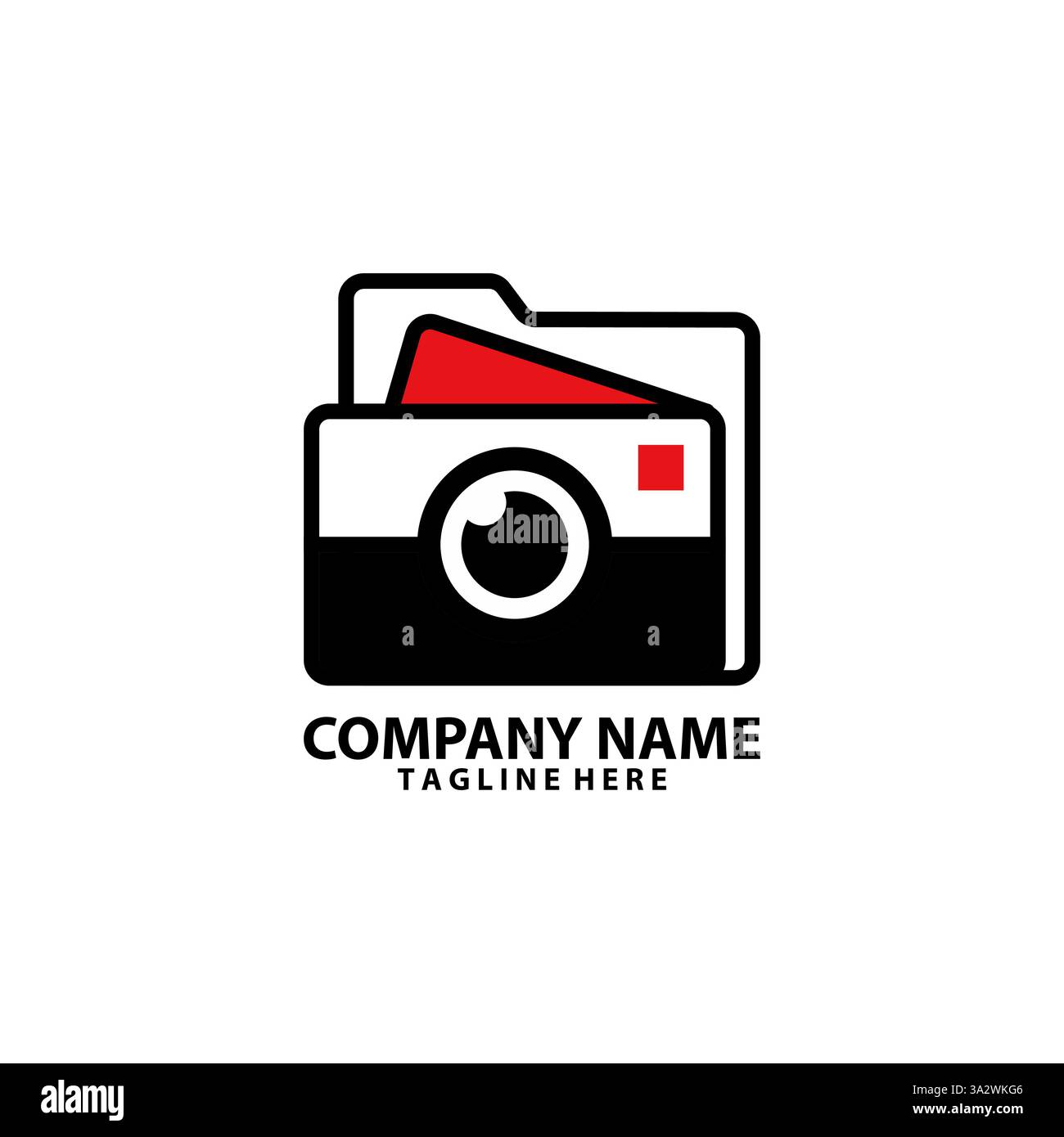 folder camera logo design vector Stock Vector Image & Art - Alamy