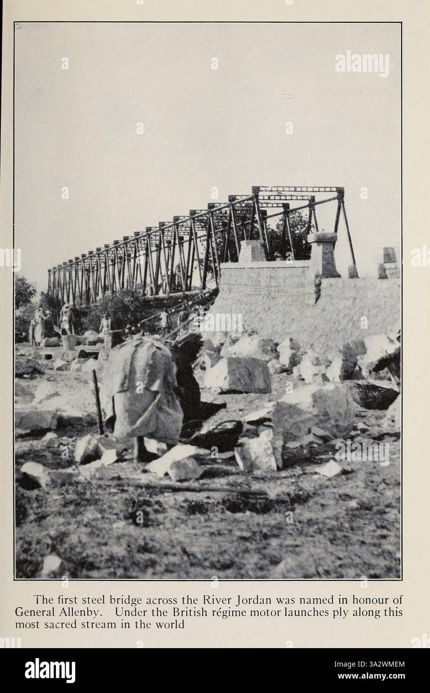 The first steel bridge across the River Jordan was named in honour of ...