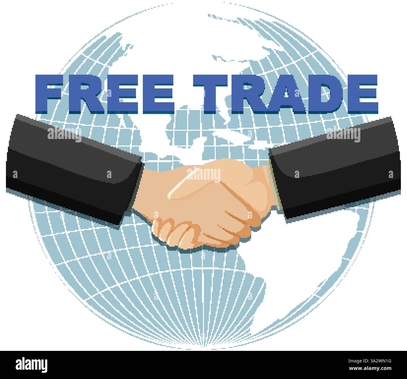 Free trade agreements Stock Vector Images - Alamy