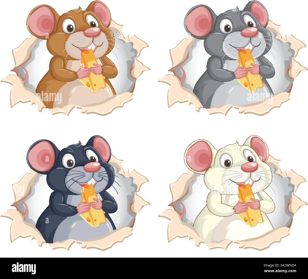 Happily nibbling hi-res stock photography and images - Alamy