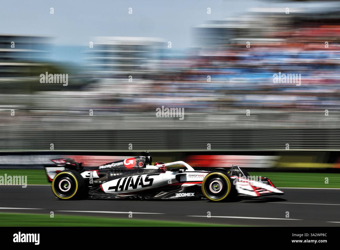 Melbourne, Australia. 14th Mar, 2025. Esteban Ocon (FRA) Haas VF-25. 14.03.2025. Formula 1 World ...