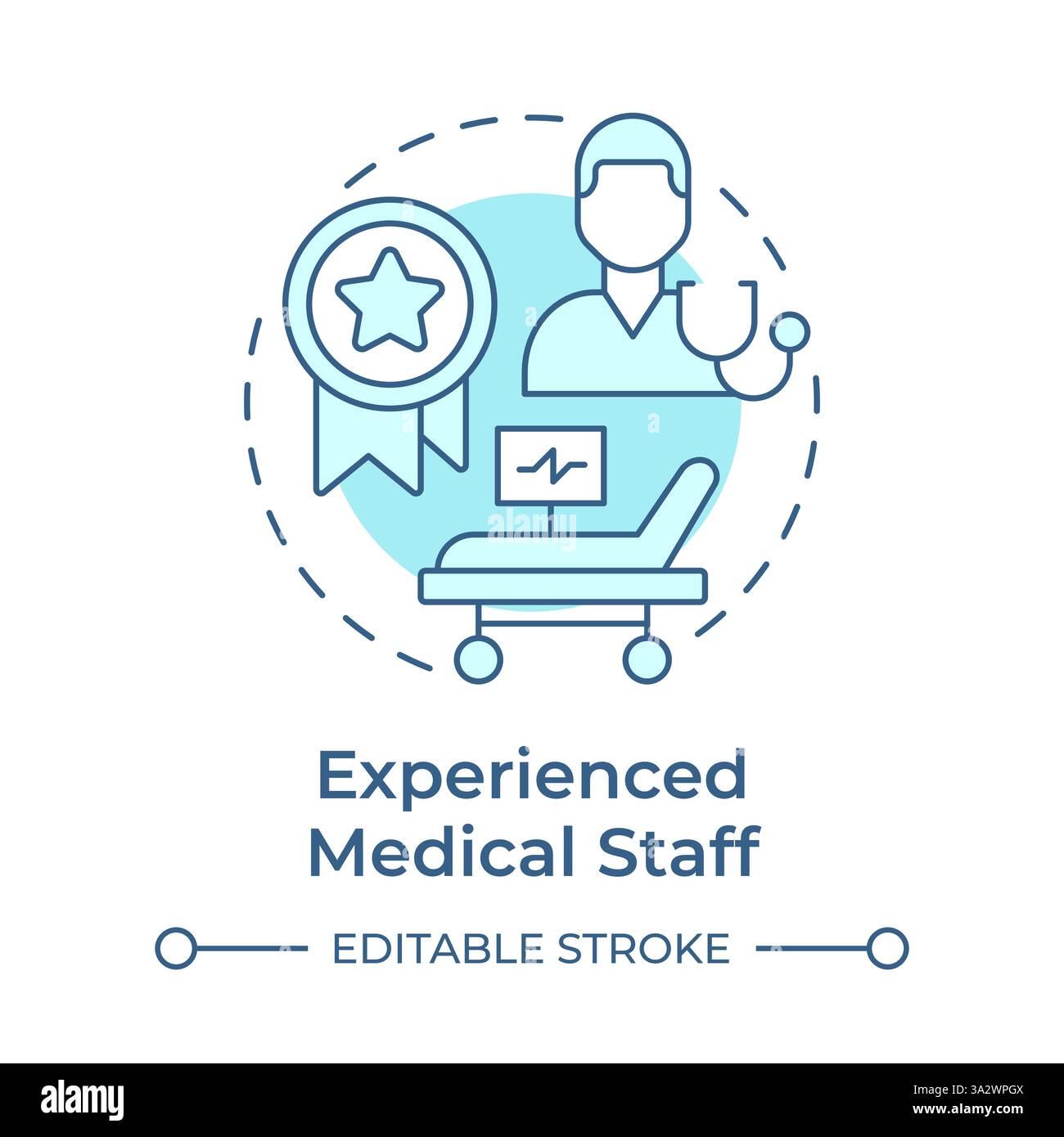 Medical staff healthcare thin Cut Out Stock Images & Pictures - Alamy