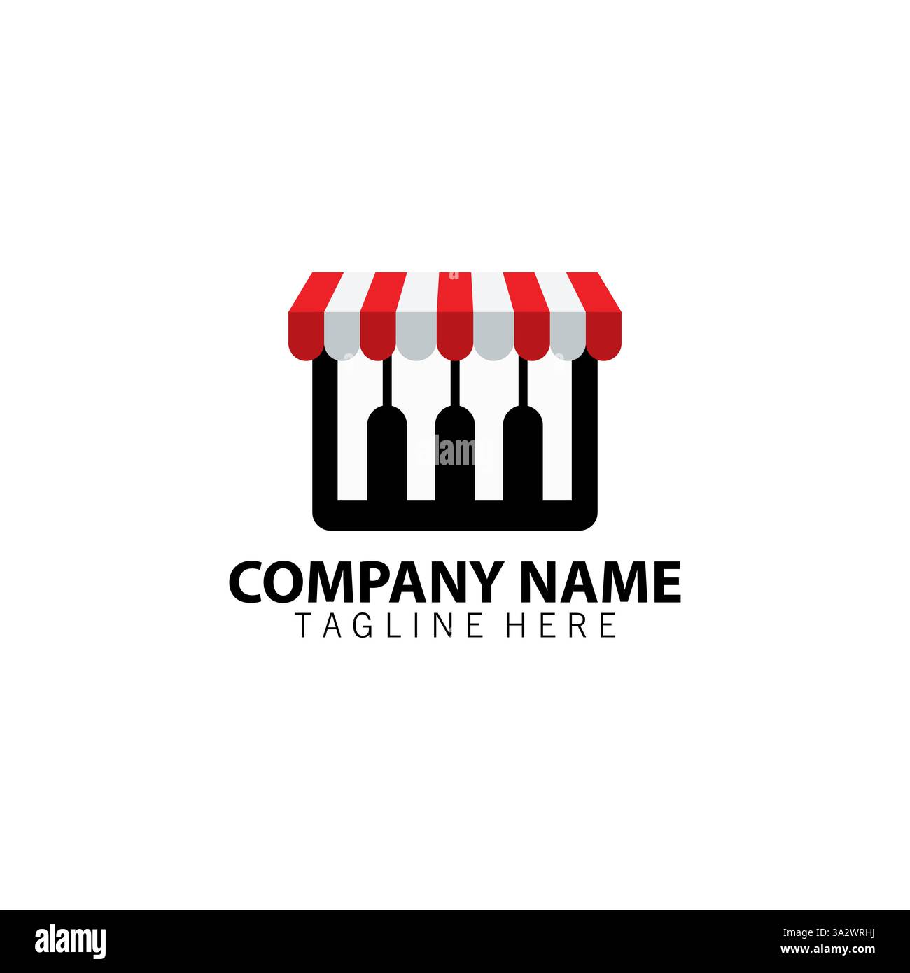piano store logo design vector Stock Vector Image & Art - Alamy