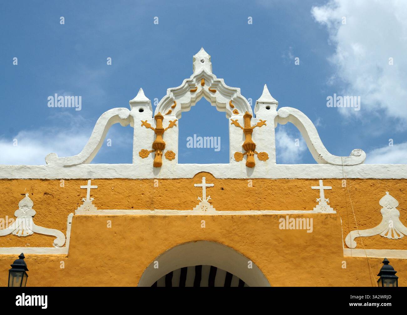 Mexico. Yucatan state. Izamal. Monastery of saint Anthony of Padua ...