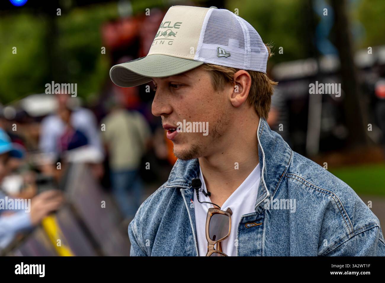 Melbourne, Australia, 13 Mar 2025, Liam Lawson, from New Zealand ...