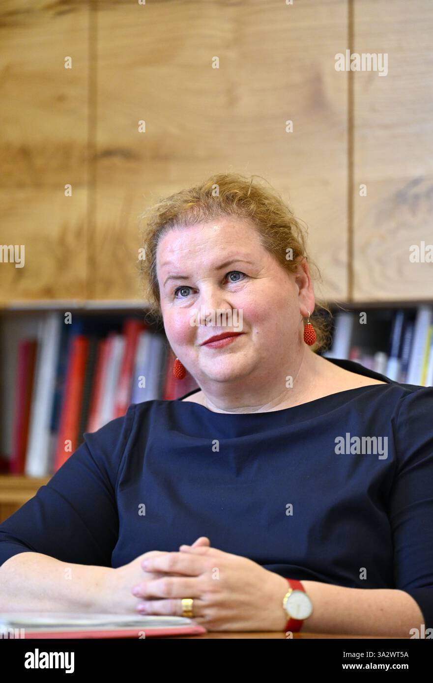 Korinna Schumann (SPÖ), Austian Federal Minister for Social Affairs ...
