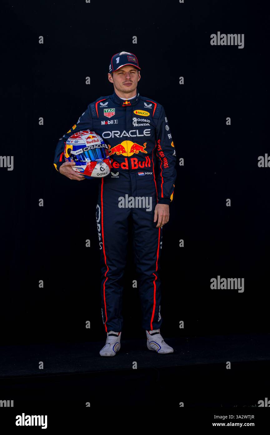 Melbourne, Australia, 13 Mar 2025, Max Verstappen, from Netherlands ...