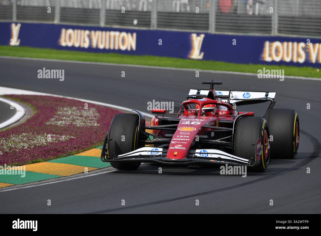 MELBOURNE, AUSTRALIA 14 Mar 2025. Pictured: Ferrari Formula 1 driver ...