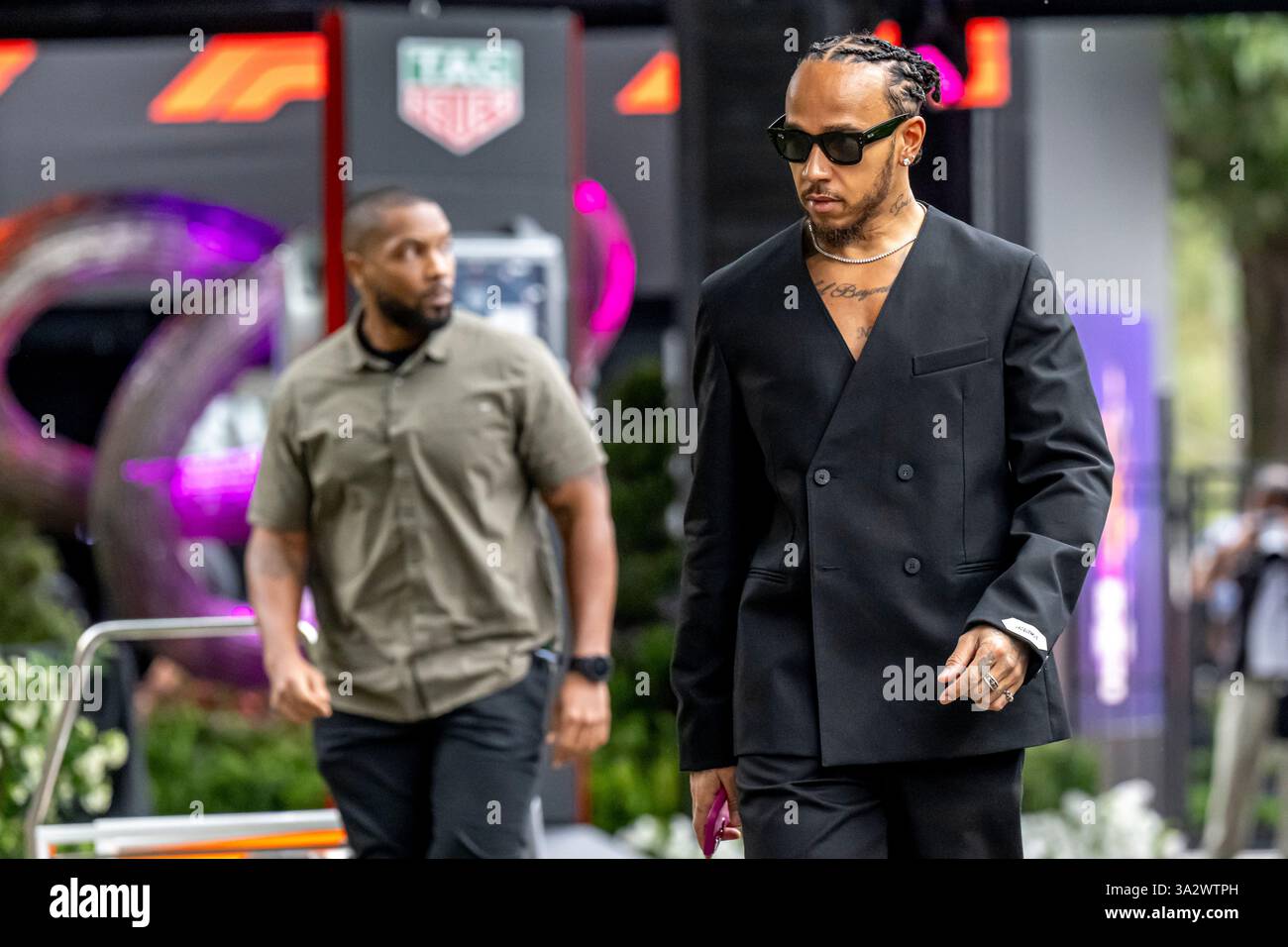 Melbourne, Australia, 13 Mar 2025, Lewis Hamilton, from United Kingdom ...
