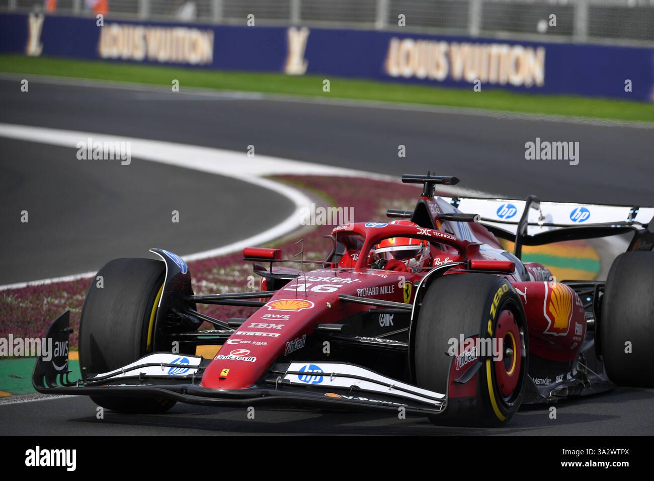 MELBOURNE, AUSTRALIA 14 Mar 2025. Pictured: Ferrari Formula 1 driver ...