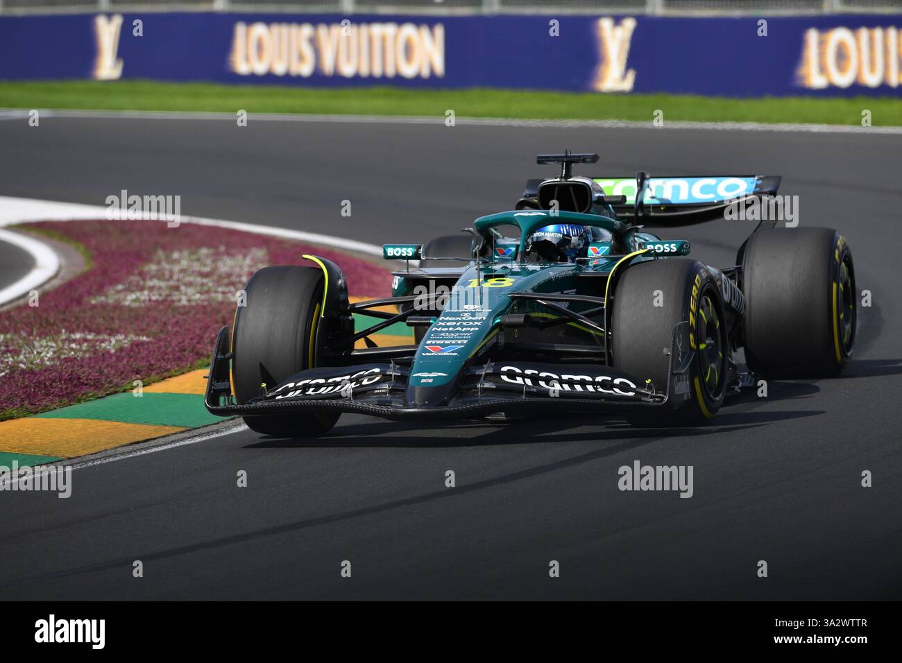 MELBOURNE, AUSTRALIA 14 Mar 2025. Pictured: Aston Martin Formula 1 ...