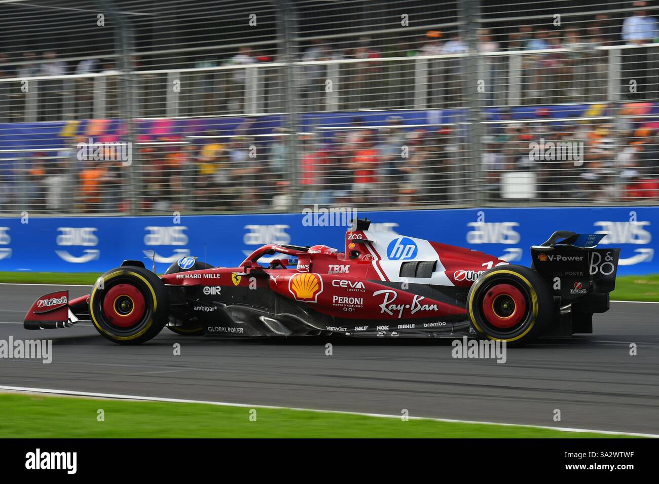 MELBOURNE, AUSTRALIA 14 Mar 2025. Pictured: Ferrari Formula 1 driver ...