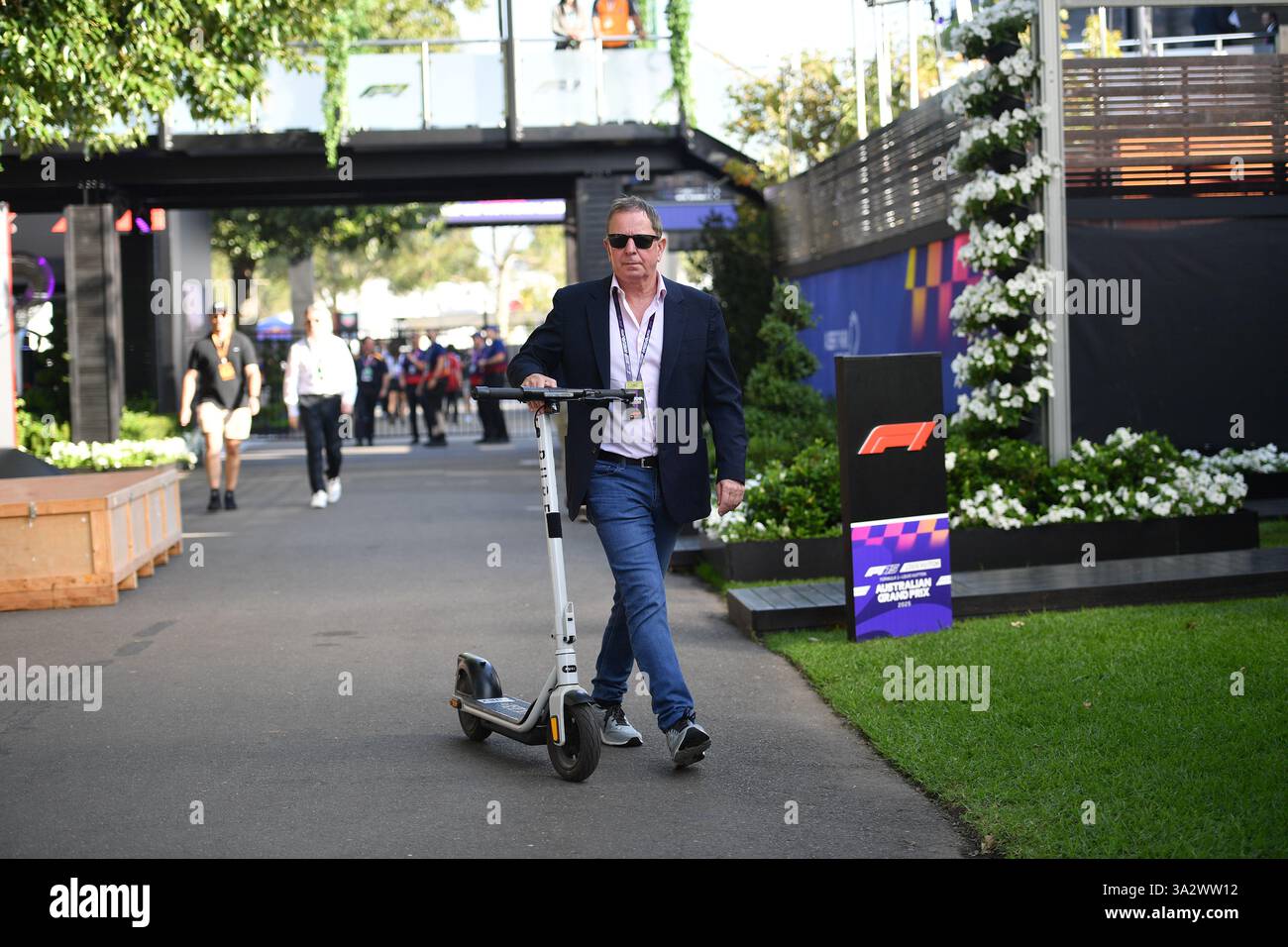MELBOURNE, AUSTRALIA 14 Mar 2025. Pictured: Tv presenter and former F1 ...