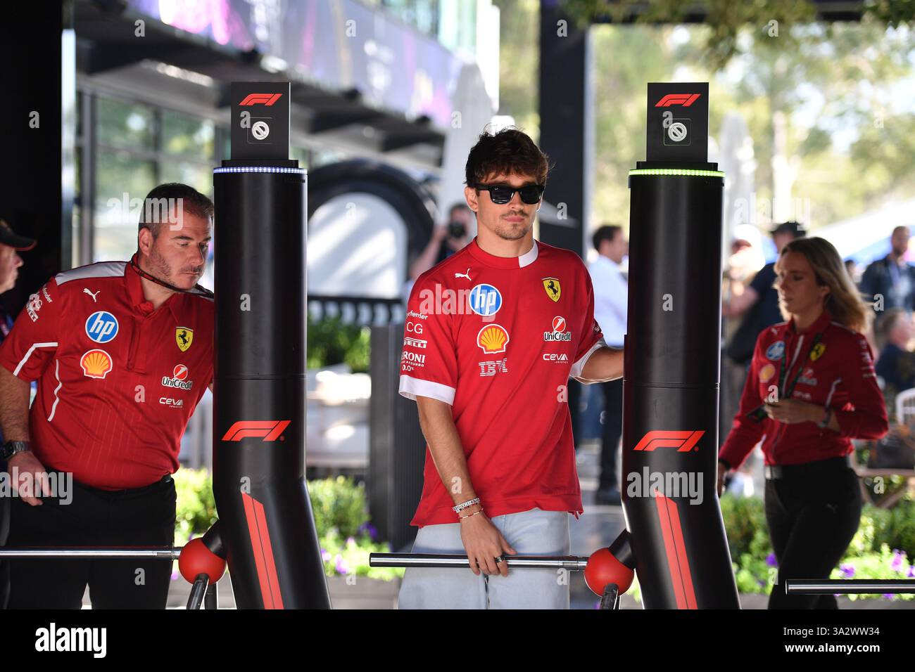 MELBOURNE, AUSTRALIA 14 Mar 2025. Pictured: Ferrari Formula 1 driver ...