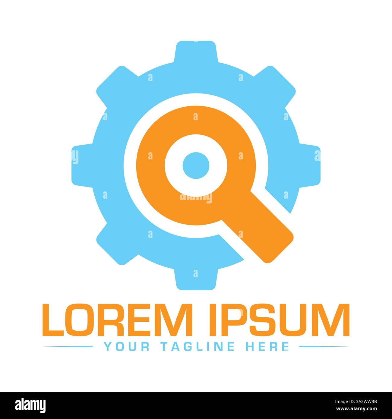 Repair Setting Logo Design Stock Vector Image & Art - Alamy