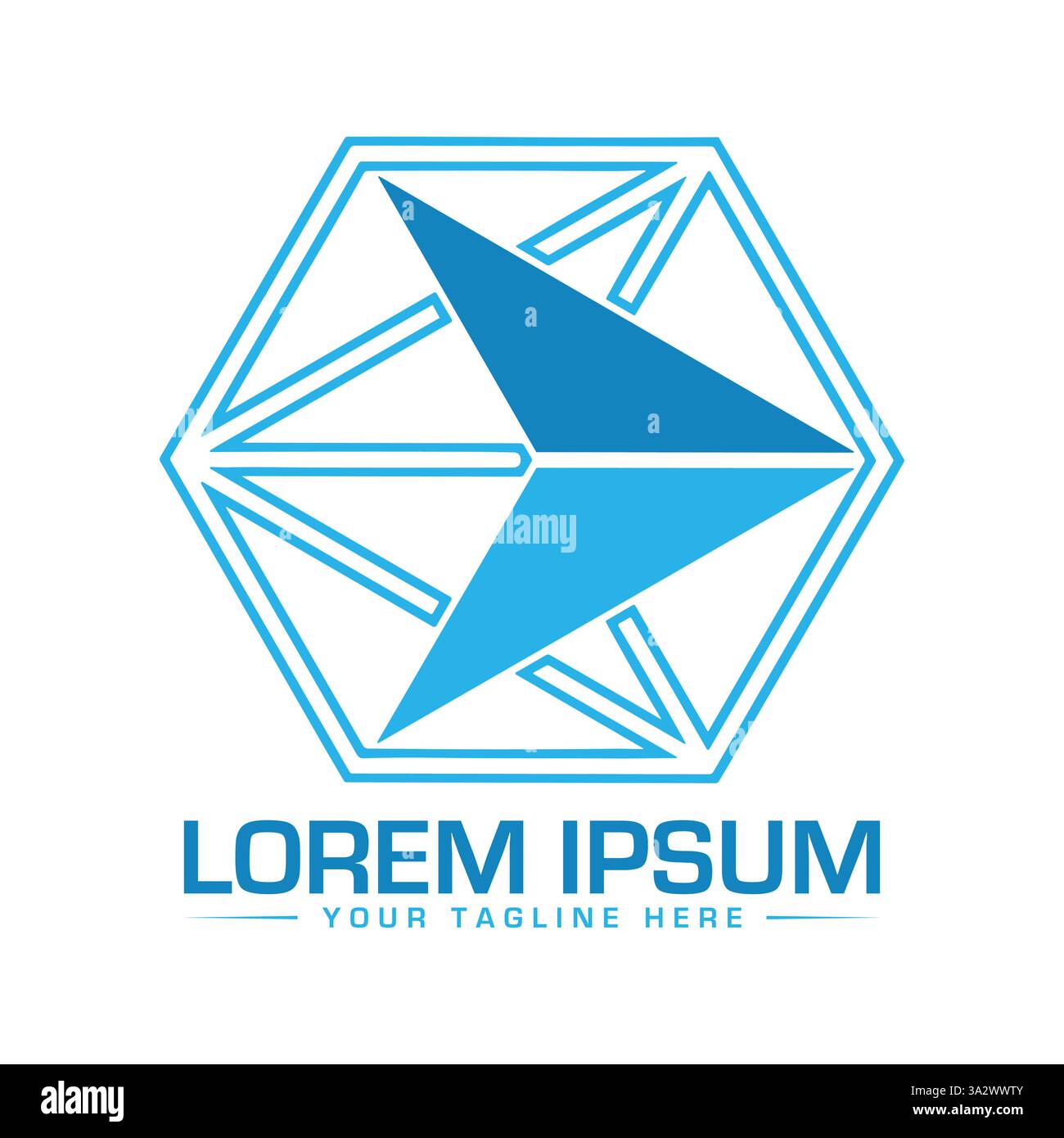 Tech Logo Design Stock Vector Image & Art - Alamy
