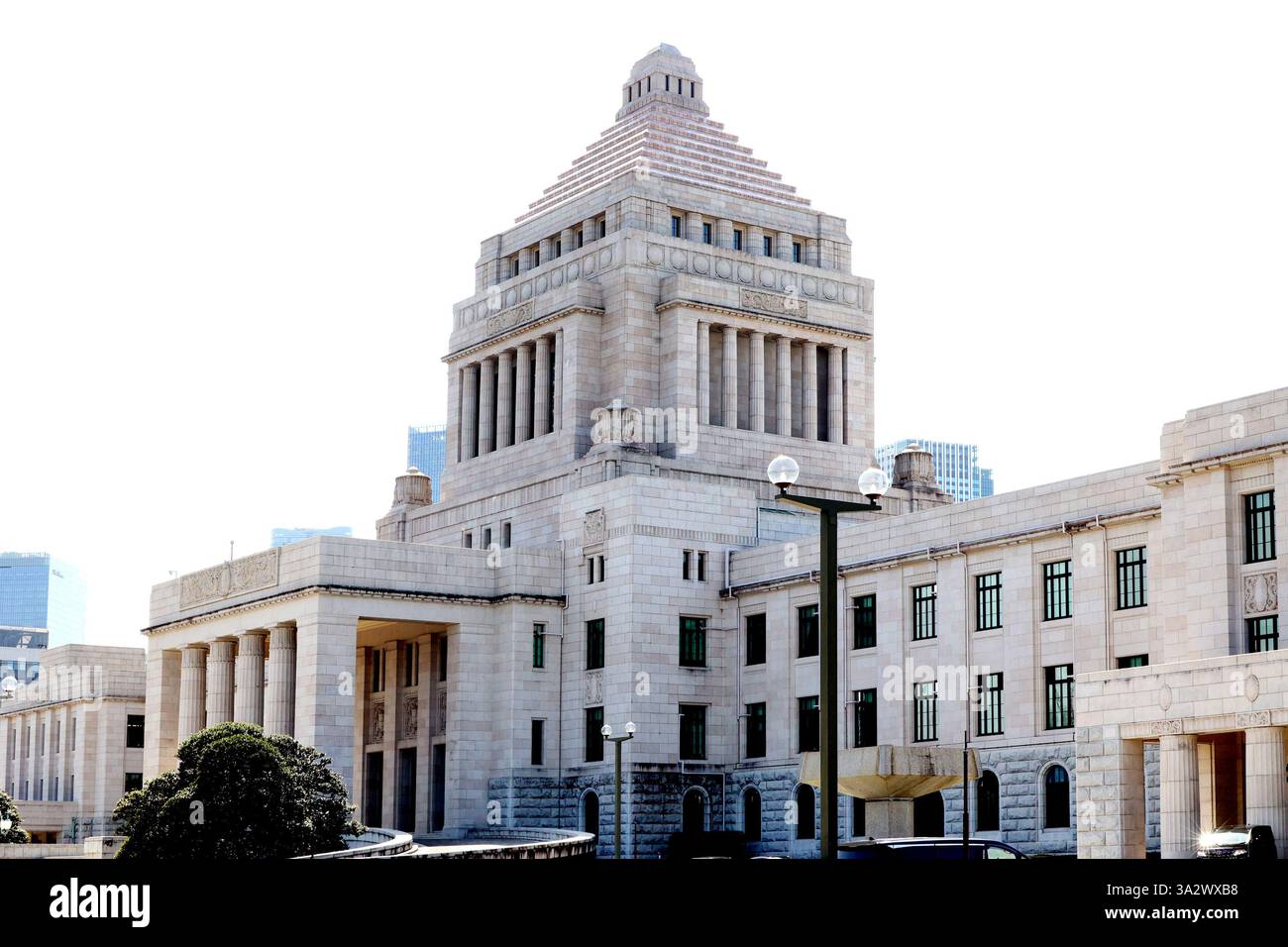 Tokyo, Japan. 14th Mar, 2025. This picture shows Japan's National Diet ...