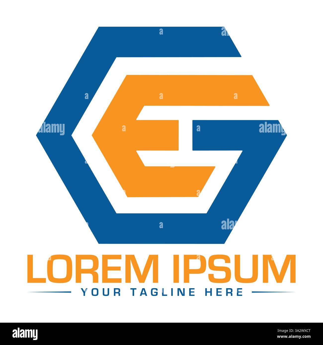 EG Letter Logo Design Stock Vector Image & Art - Alamy