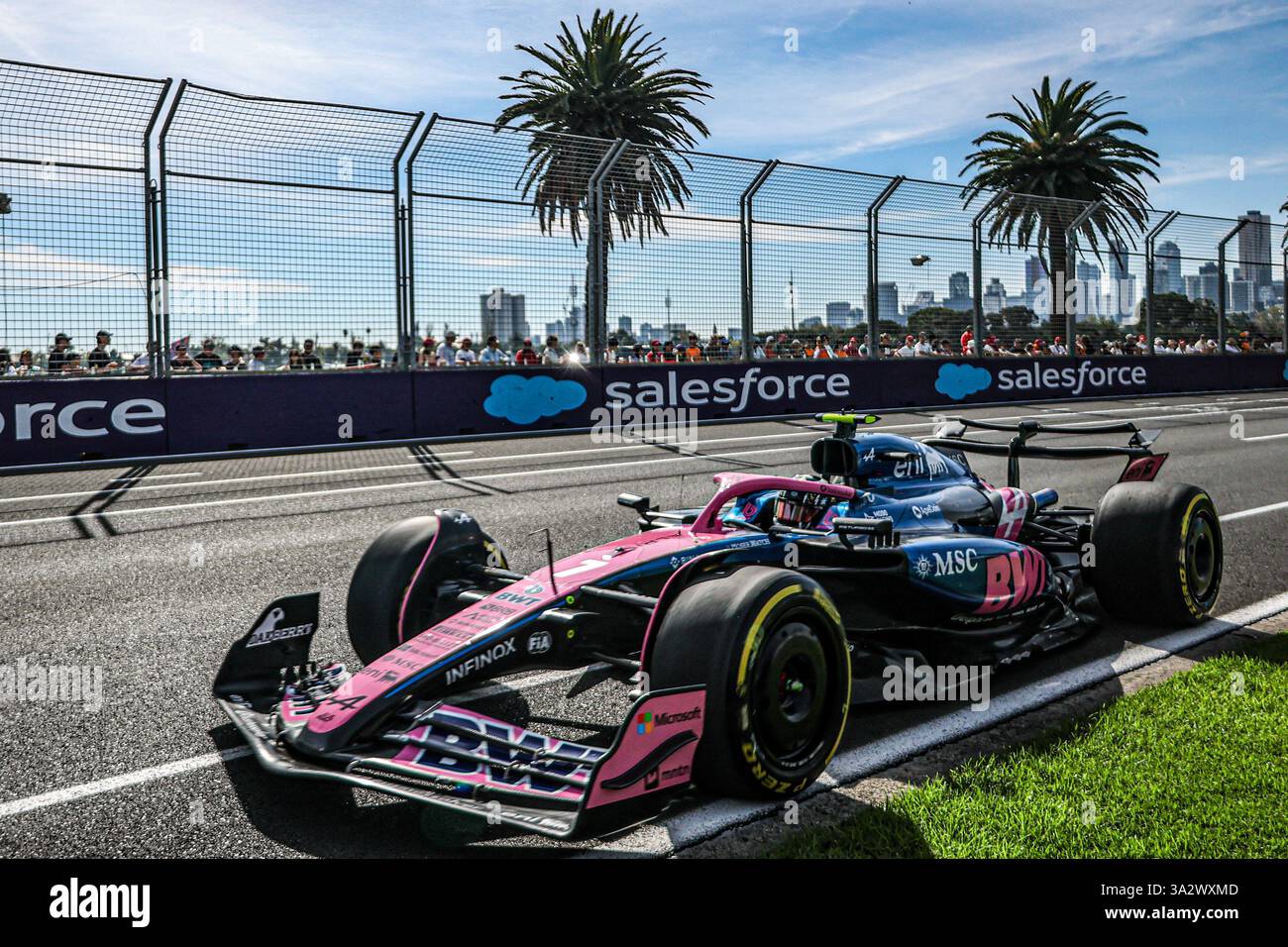 Malbourne, Australia. 19th Feb, 2025. Jack Doohan (AUS) Alpine A525 ...
