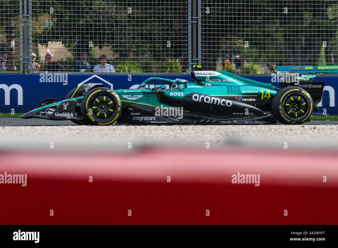 Melburne, Australia. 14 Mar, 2025. Fernando Alonso, during the Formula ...