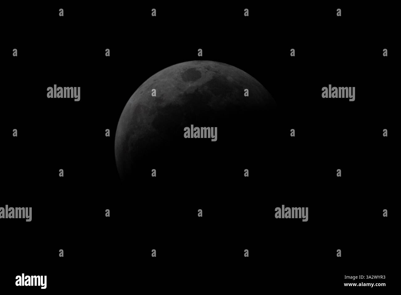 Mexico City, Mexico. 13th Mar, 2025. The blood moon is a phenomenon ...