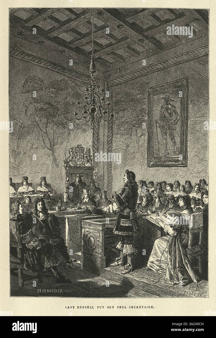 Trial of William, Lord Russell, for treason his wife Rachel Russell ...