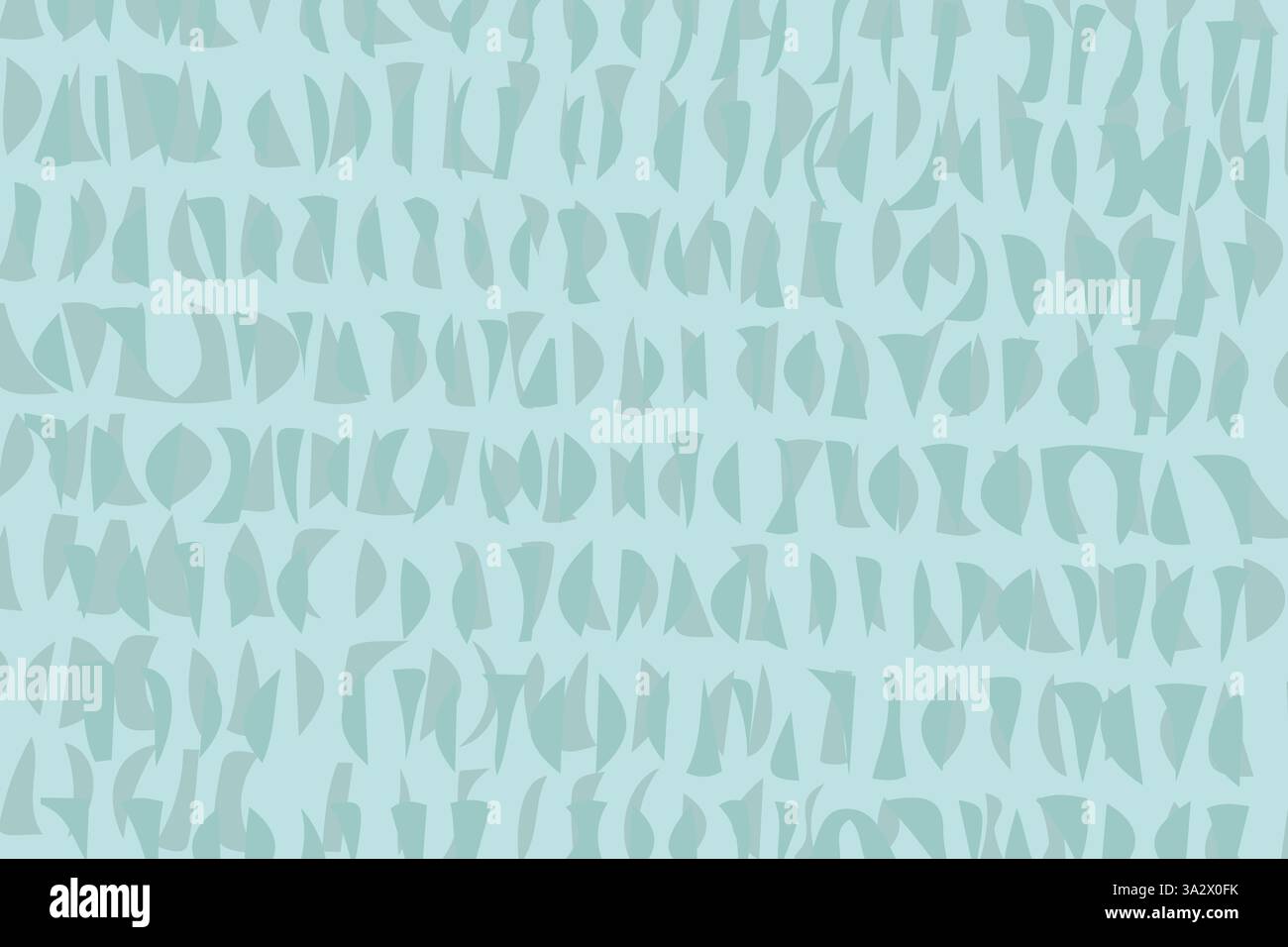 An intricate design showcases a variety of shapes and patterns in muted ...