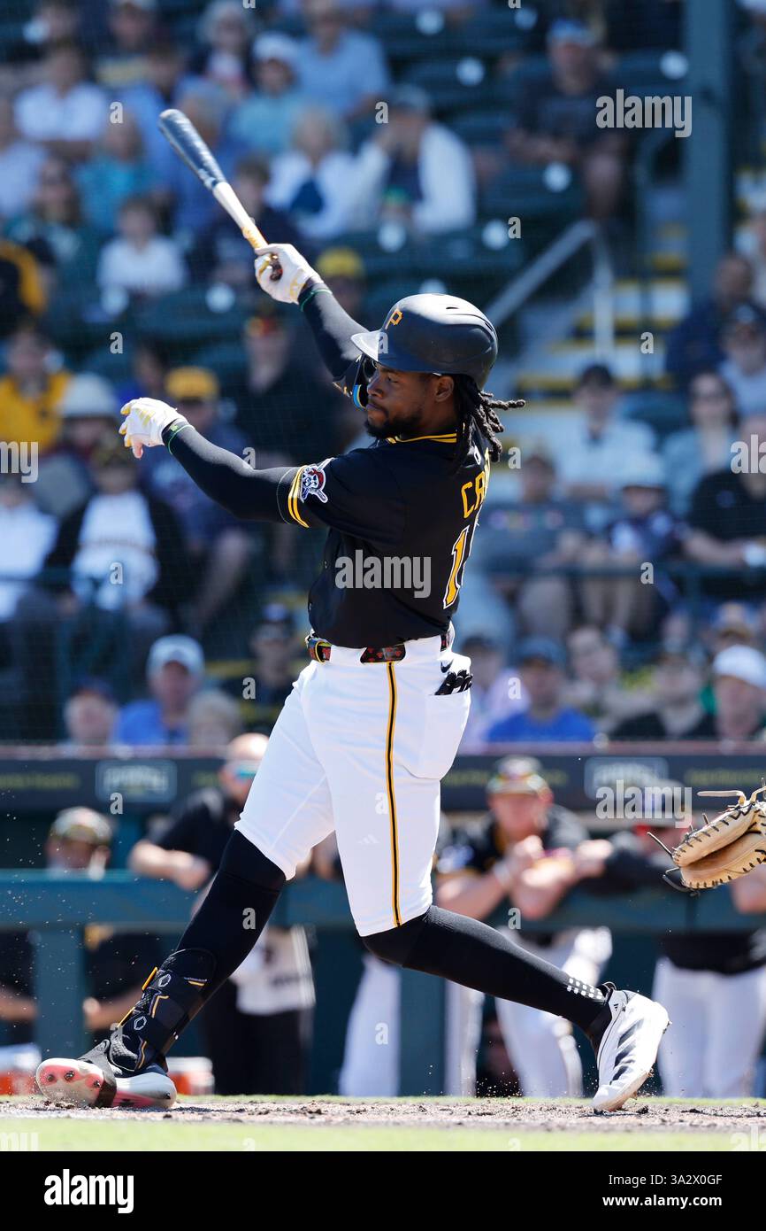BRADENTON, FL - MARCH 11: Pittsburgh Pirates designated hitter Oneil ...