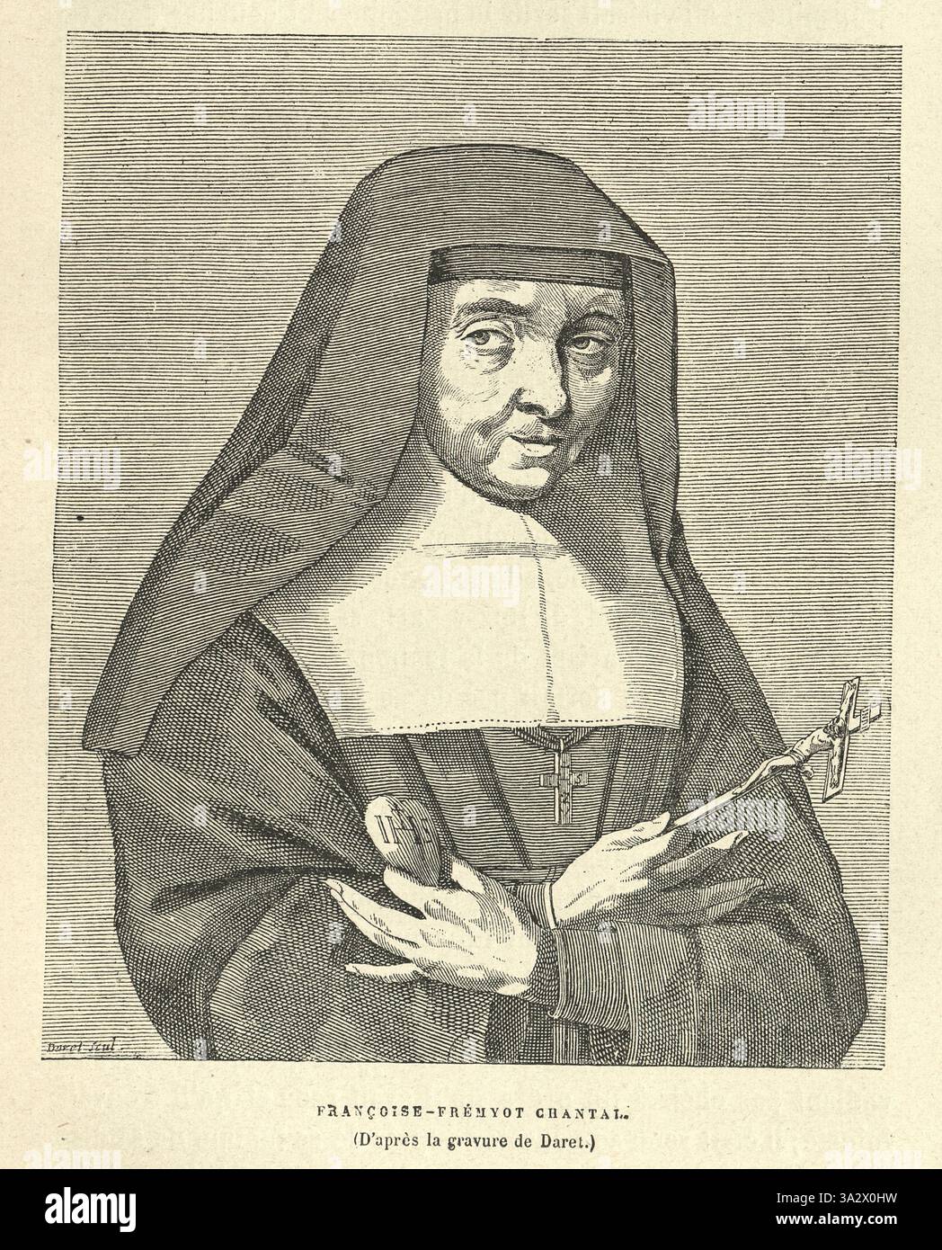 Jane Frances de Chantal a French Catholic noble widow and nun who was ...