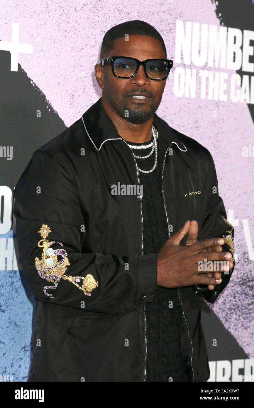 Jamie Foxx at arrivals for NUMBER ONE ON THE CALL SHEET Premiere, TCL ...