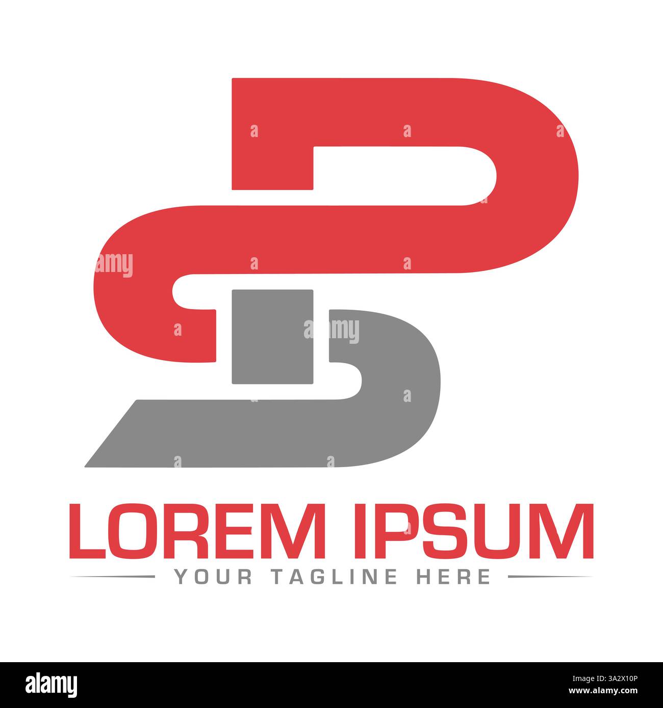 SP Letter Logo Design Stock Vector Image & Art - Alamy