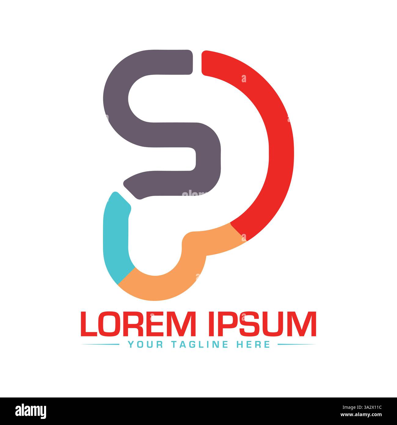 SP Letter Logo Design Stock Vector Image & Art - Alamy