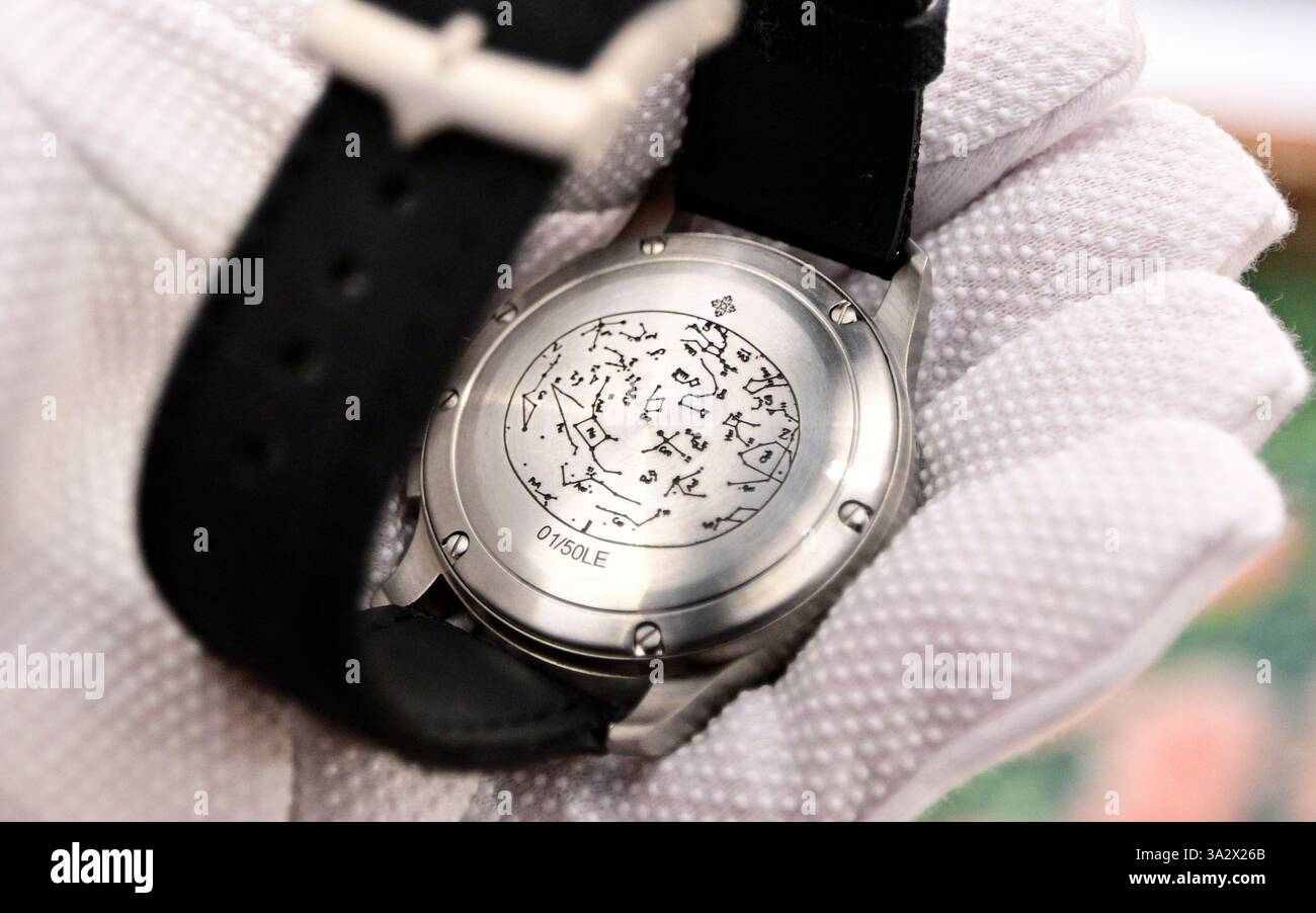 Prague, Czech Republic. 11th Mar, 2025. PRIM Tycho Brahe KOSMOS01 watch ...