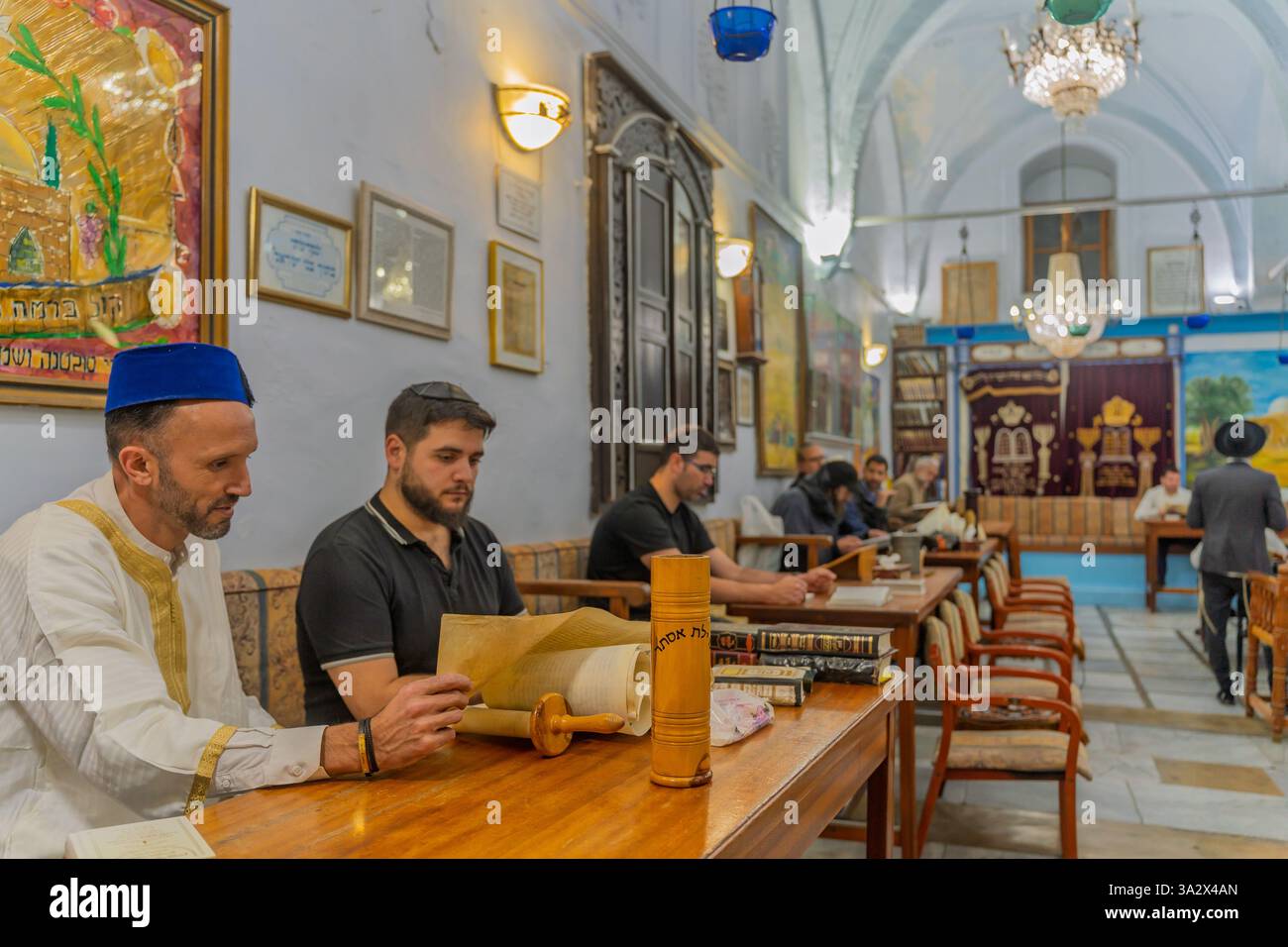 Safed, Israel - March 13, 2025: Traditional Purim (Jewish Holiday) in ...
