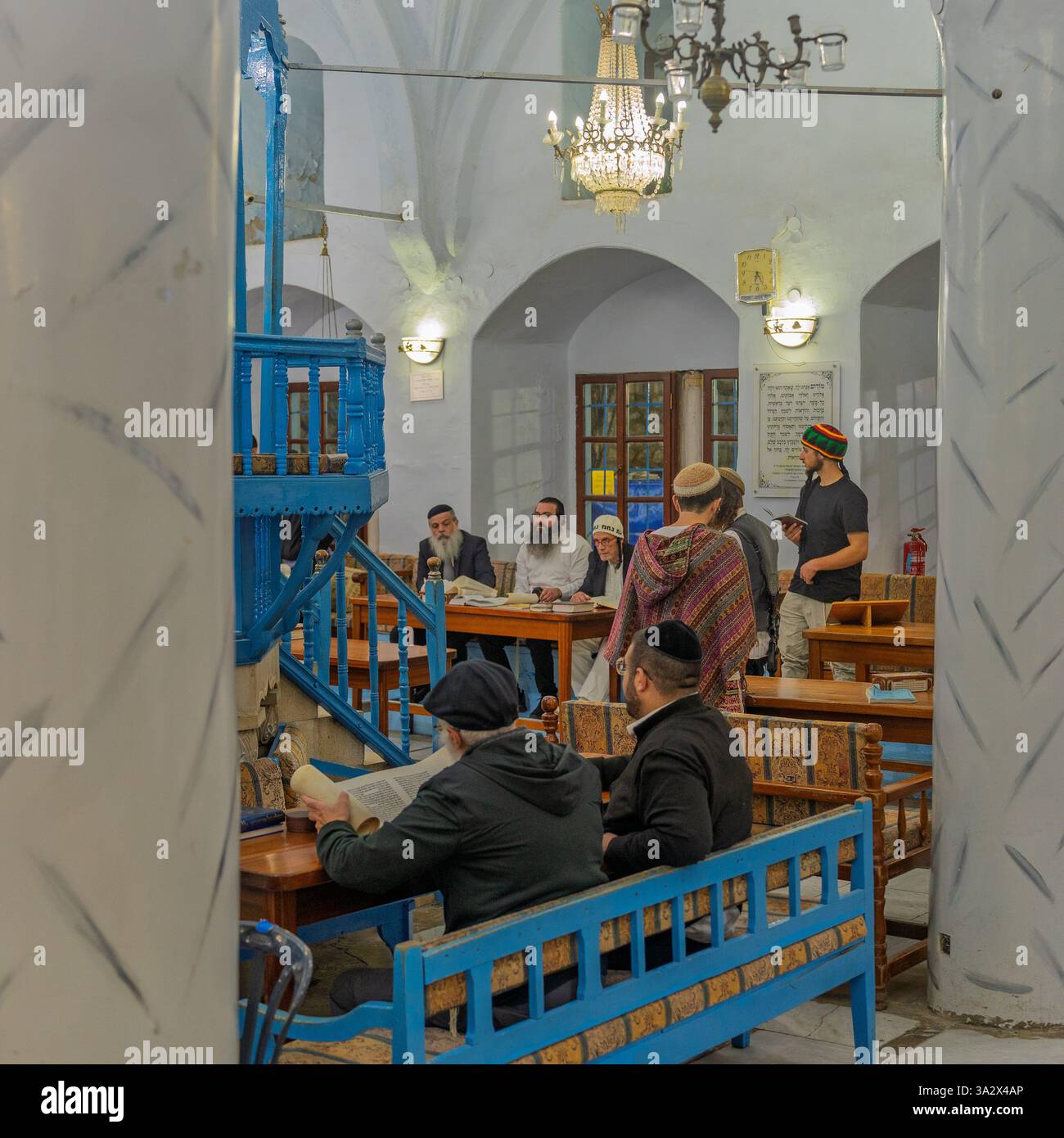 Safed, Israel - March 13, 2025: Traditional Purim (Jewish Holiday) in ...