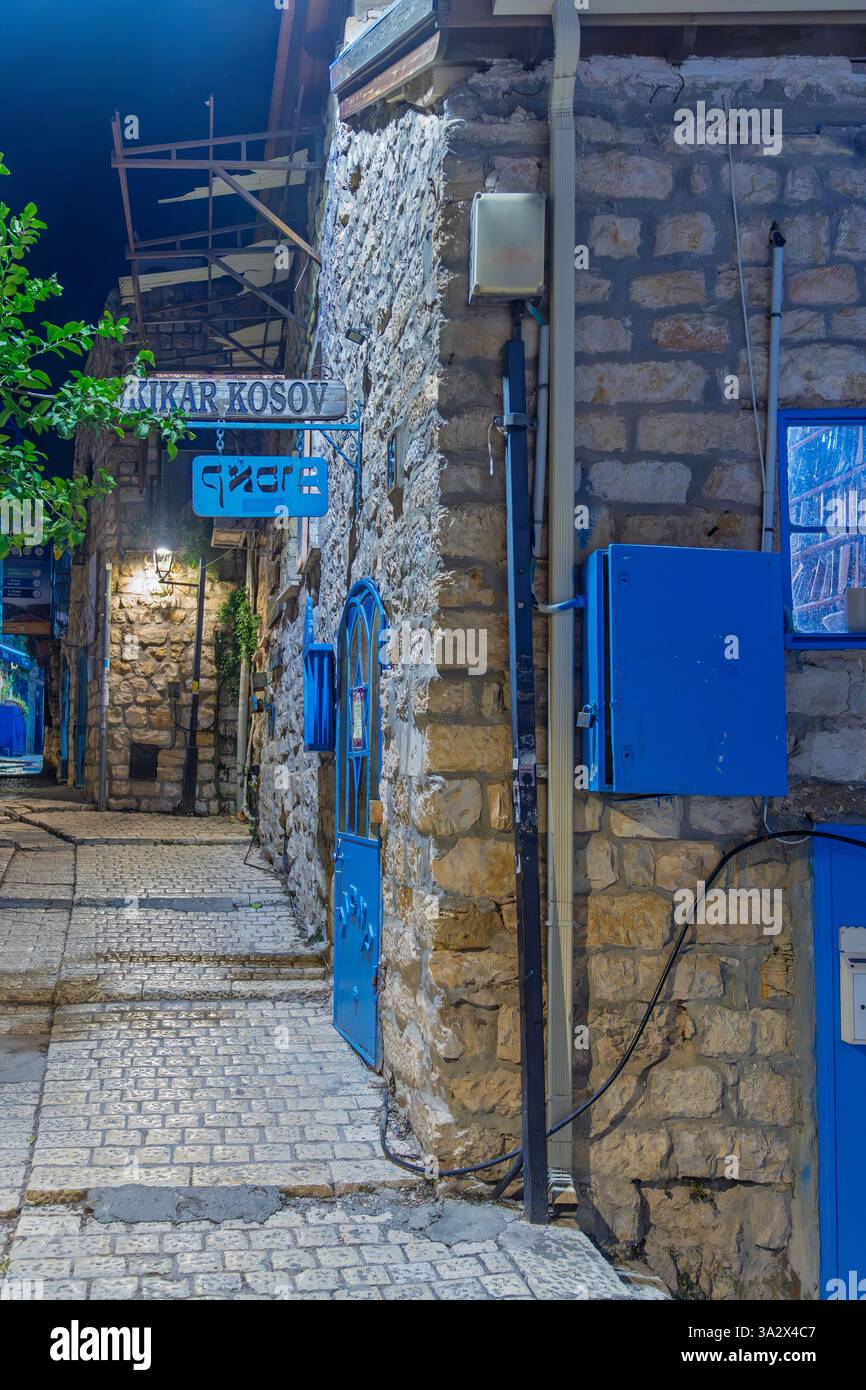 View safed ancient city hi-res stock photography and images - Alamy