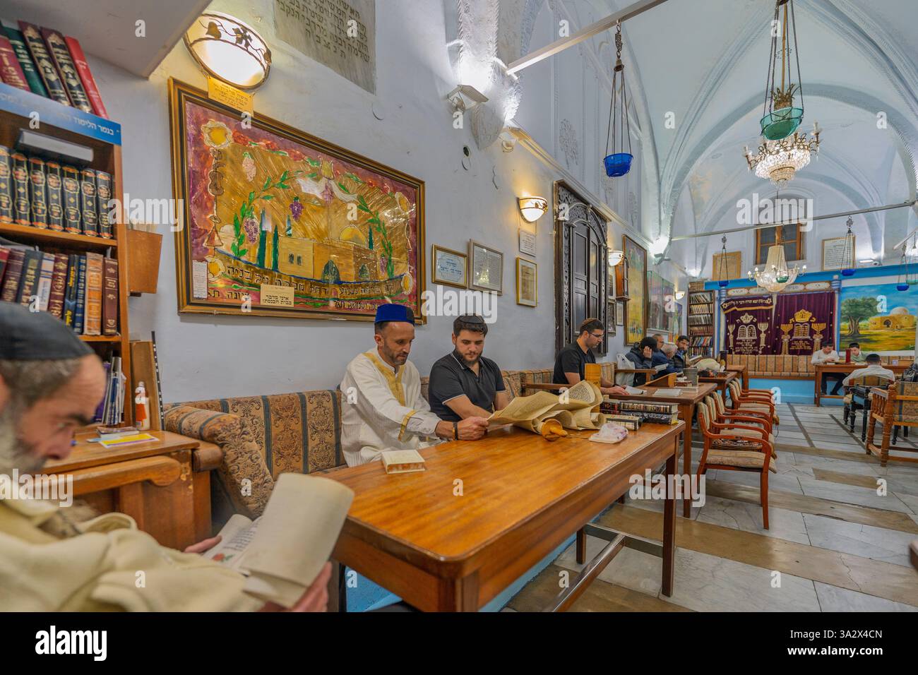 Safed, Israel - March 13, 2025: Traditional Purim (Jewish Holiday) in ...