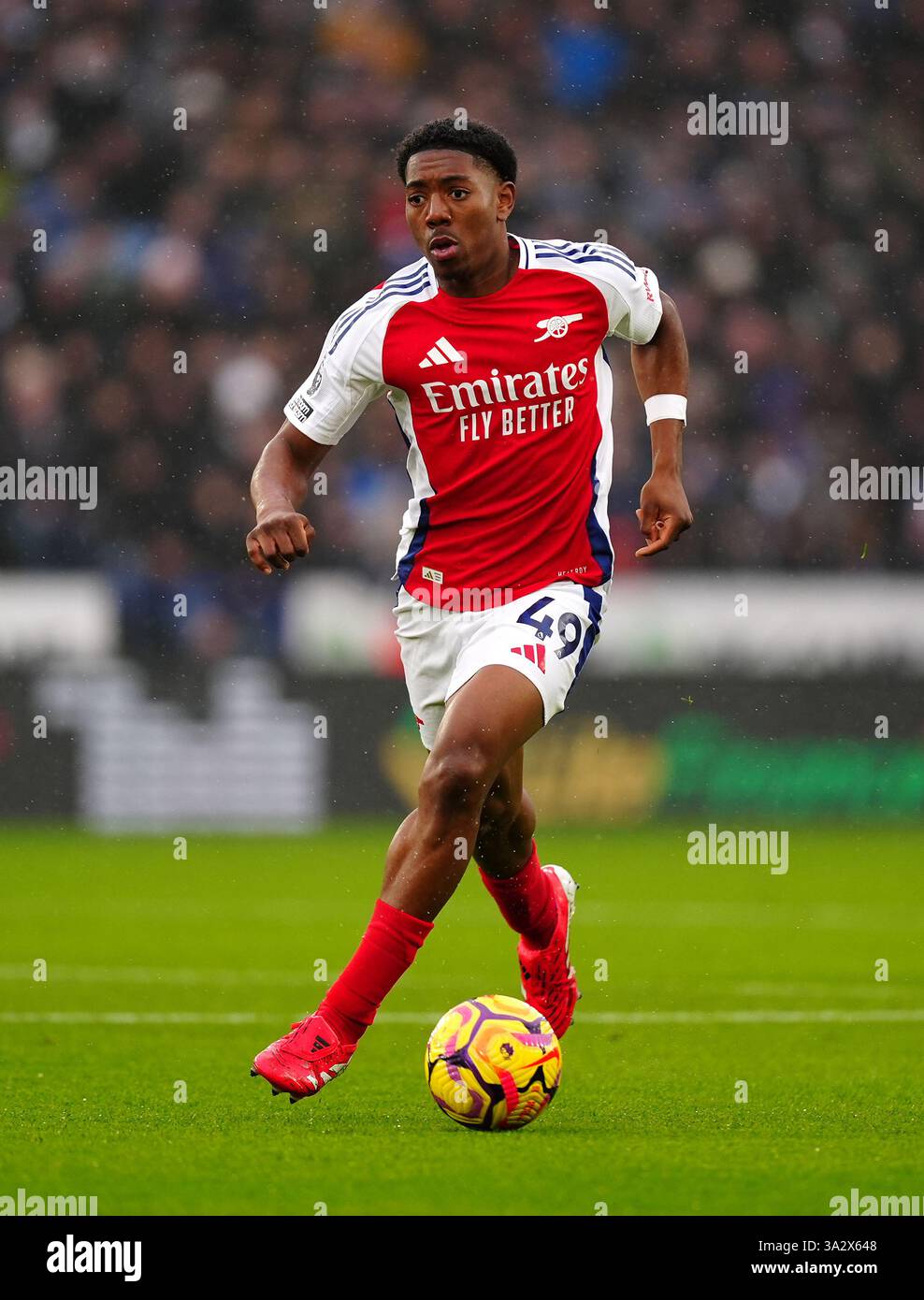 File photo dated 15-02-2025 of Arsenal's Myles Lewis-Skelly. Thomas Tuchel has named uncapped ...