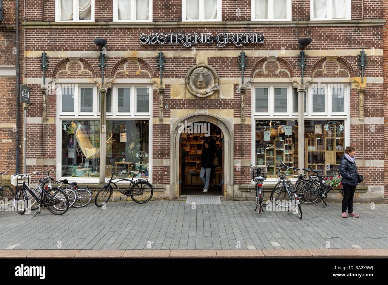 Sostrene Grene shop logo in Den Bosch, a Danish retail chain store ...