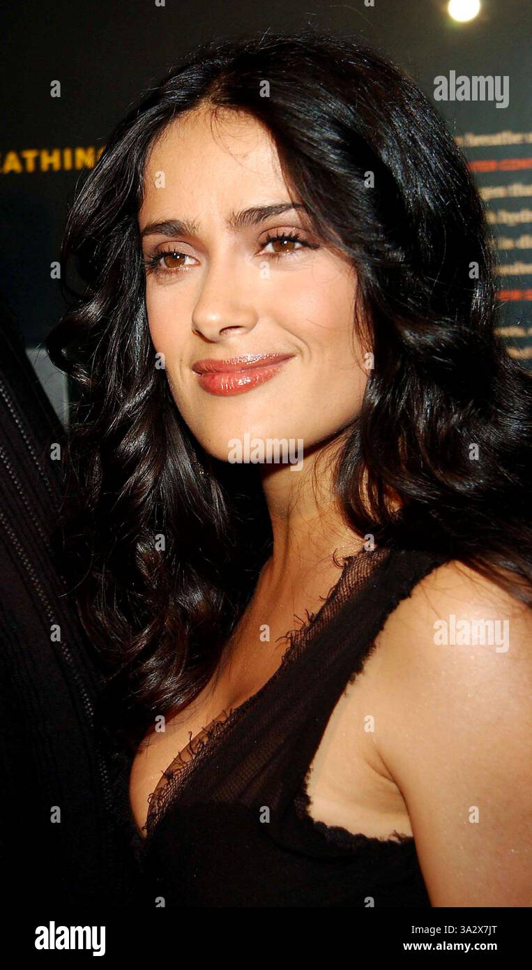 Mar. 17, 2002 - New York, NEW YORK - SALMA HAYEK ATTENDS THE AVON ...
