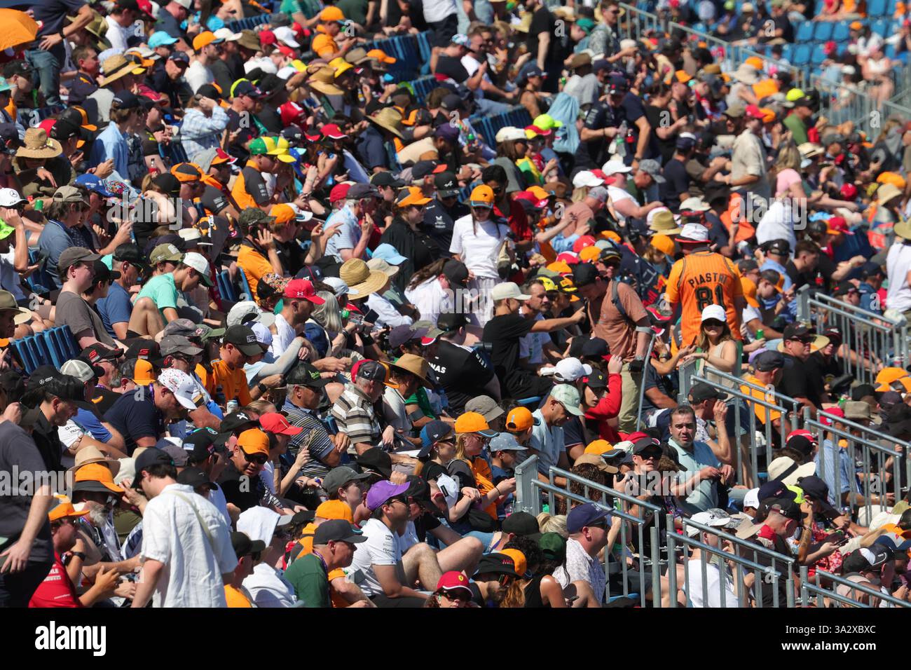 Fans during the Formula 1 Louis Vuitton Australian Grand Prix 2025, 1st ...