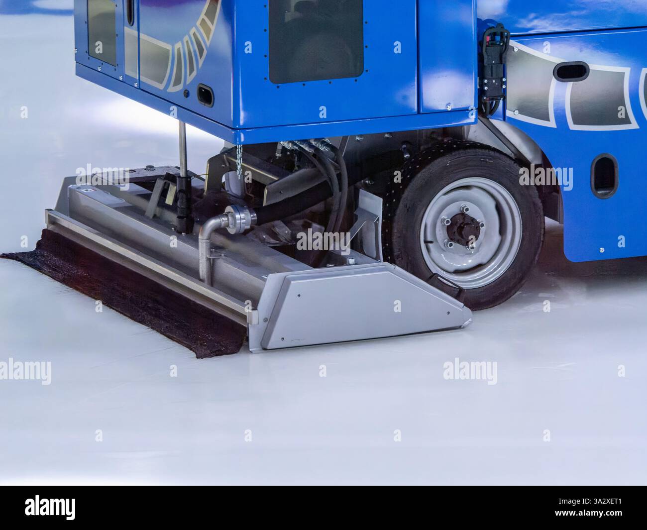Professional Ice Resurfacing Machine at work Stock Photo - Alamy