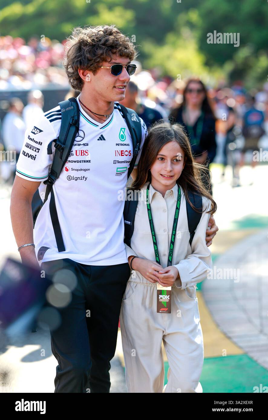 KIMI ANTONELLI Andrea (ita), Mercedes AMG F1 Team W16, portrait during the Formula 1 Louis ...