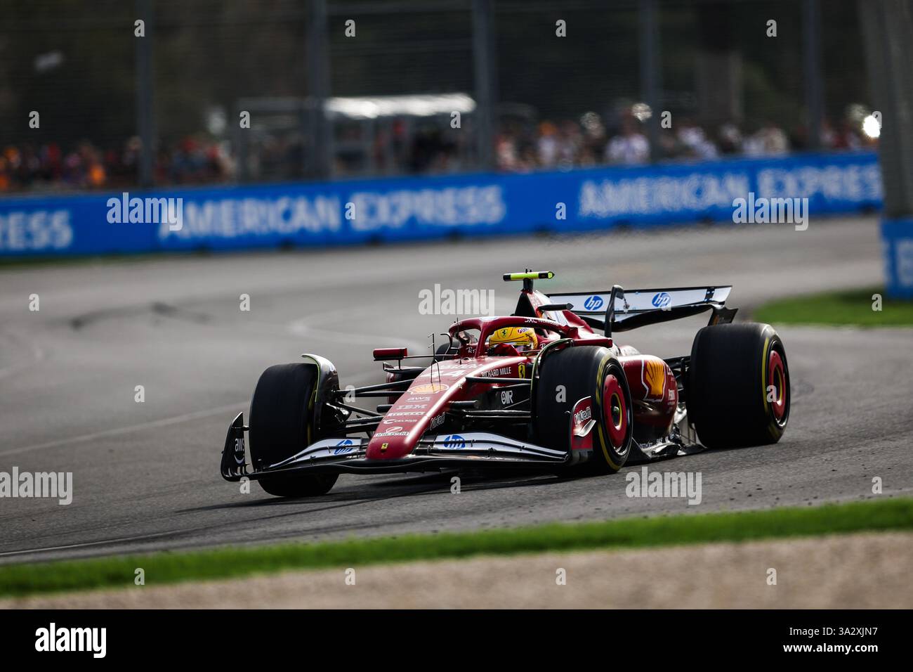 44 HAMILTON Lewis (gbr), Scuderia Ferrari SF-25, action during the Formula 1 Louis Vuitton ...