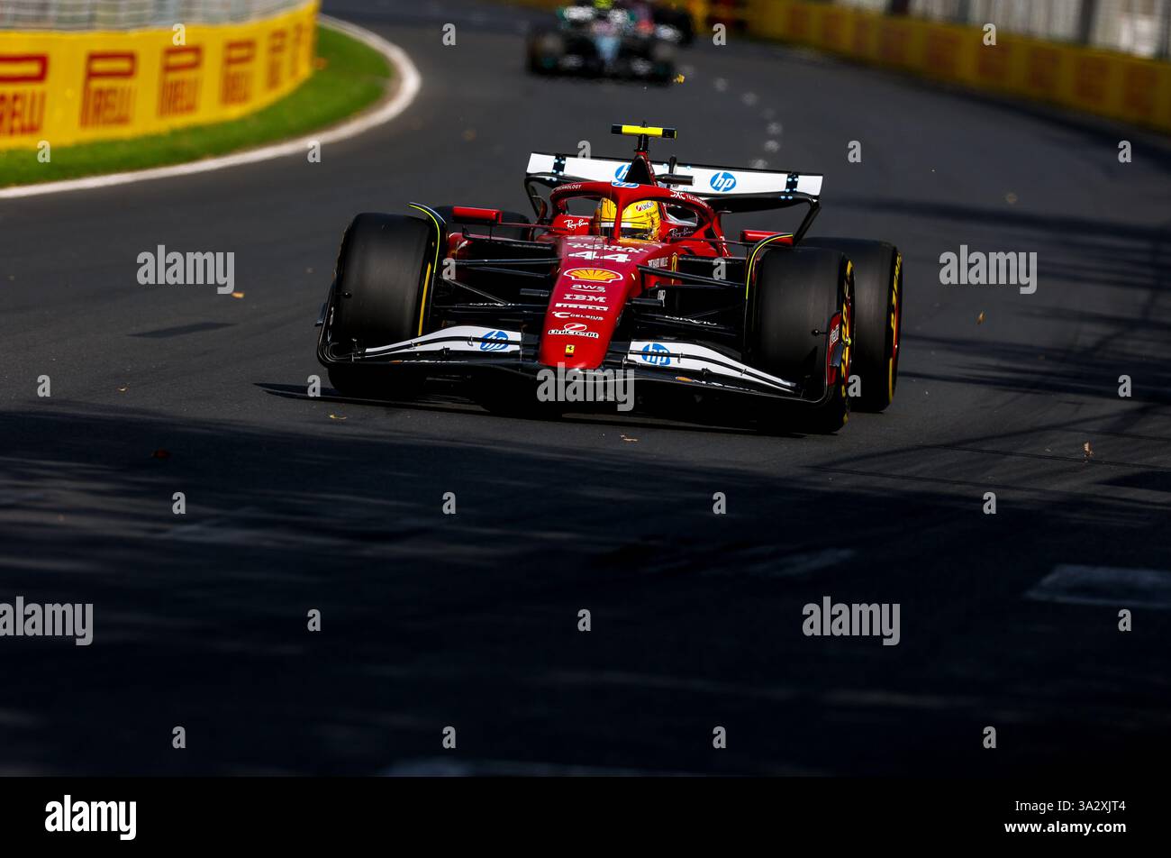 44 HAMILTON Lewis (gbr), Scuderia Ferrari SF-25, action during the Formula 1 Louis Vuitton ...