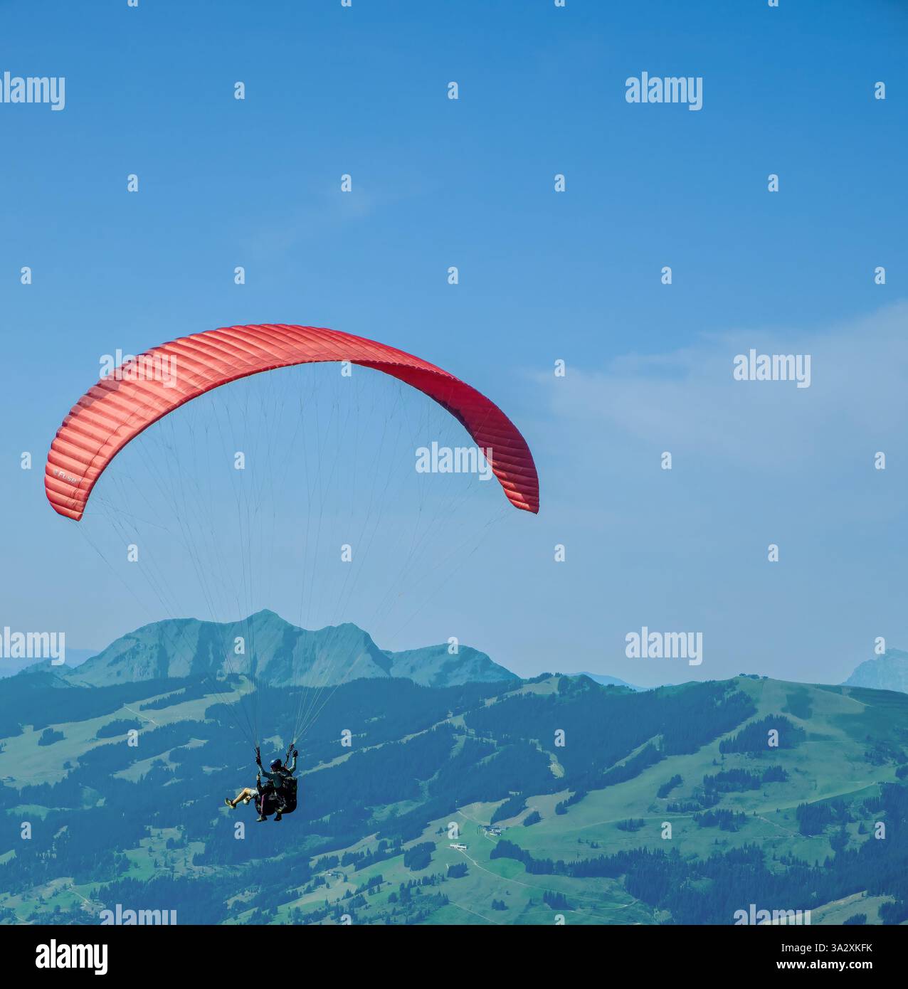 Translucent paraglider canopy hi-res stock photography and images - Alamy