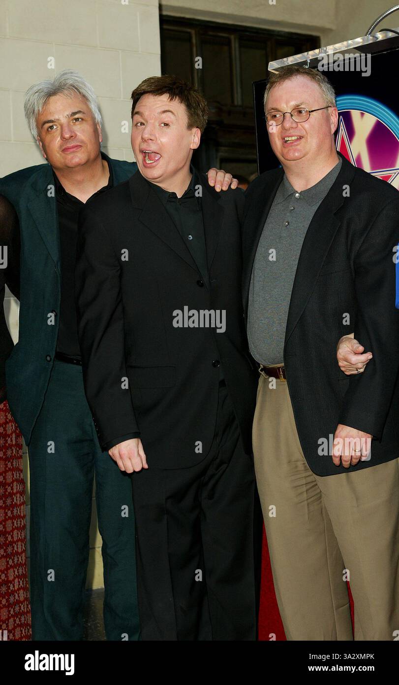 July 24, 2002 - Hollywood, CALIFORNIA - MIKE MYERS HONORED WITH ...