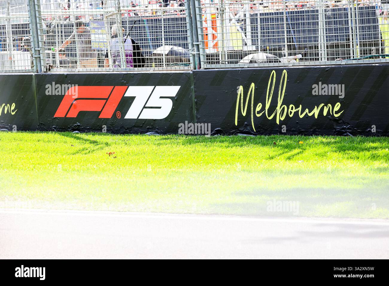 F175 Melbourne logo during the Formula 1 Louis Vuitton Australian Grand ...