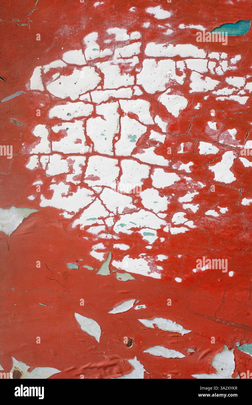 Layers red paint on hi-res stock photography and images - Alamy